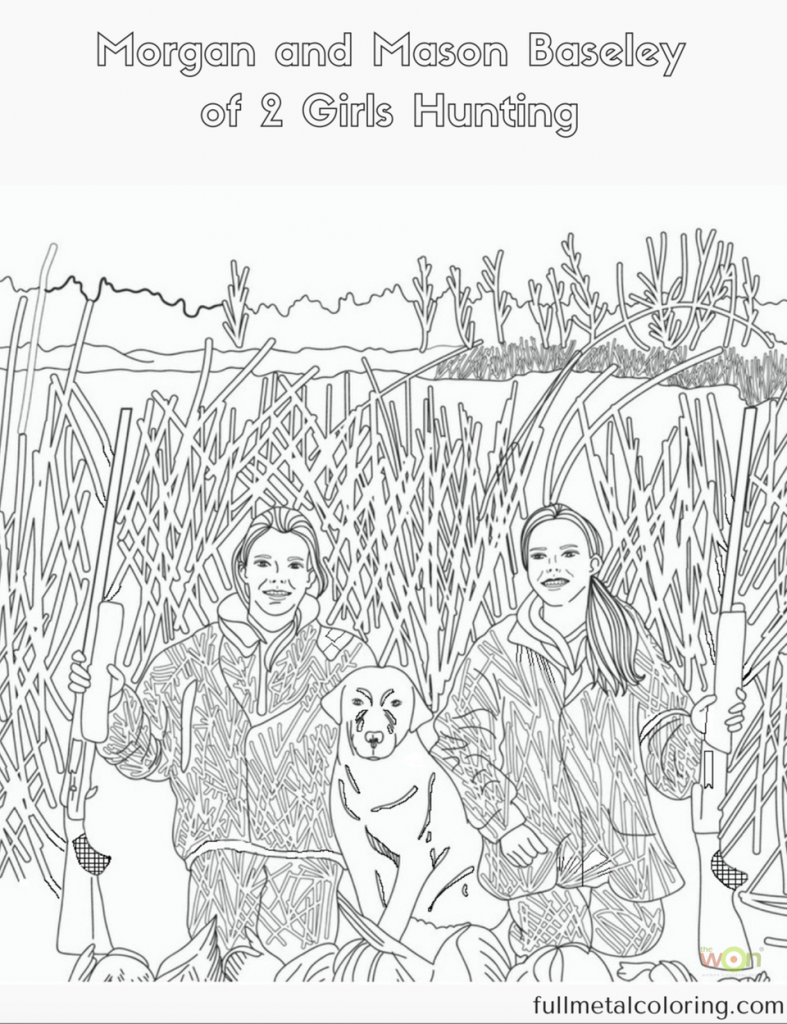 Summer WON Coloring Girl Features Someone Very Special