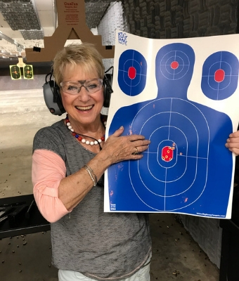 She Shoots a GLOCK: Nancy Friedman, ‘The Telephone Doctor’