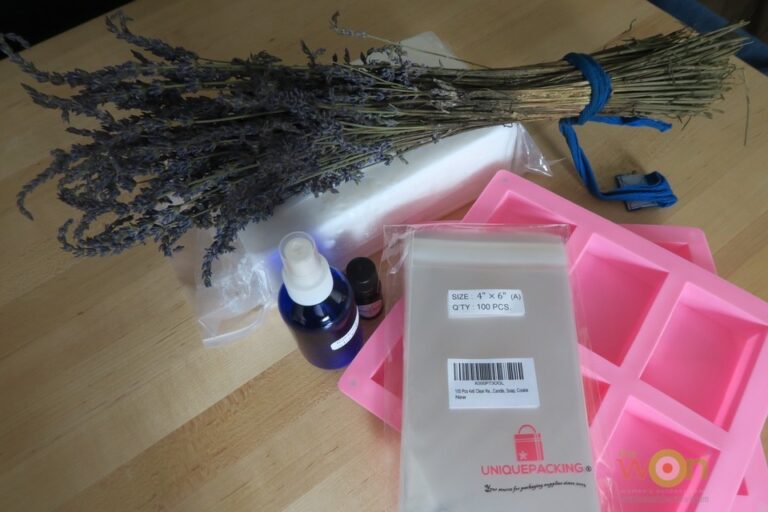DIY Lavender Soap