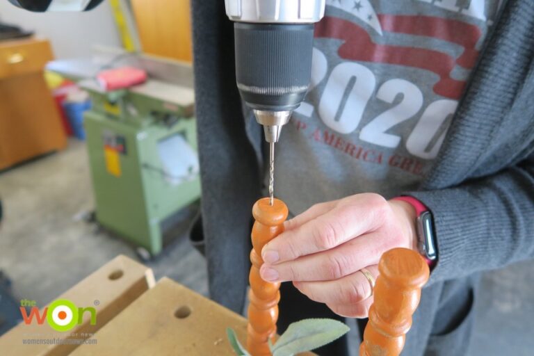DIY Spindle Carrots Craft