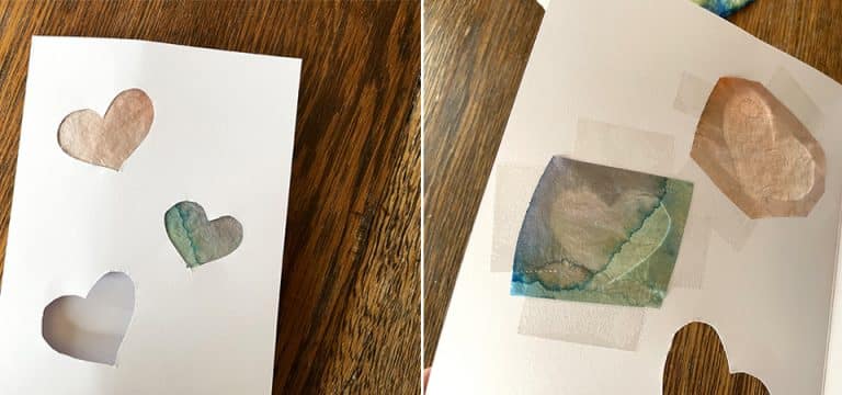 How to Make Your Own Stained Glass Valentine Cards