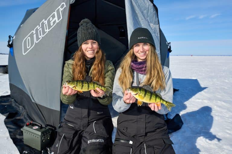 My First Ice Fishing Experience for Lake Simcoe Perch