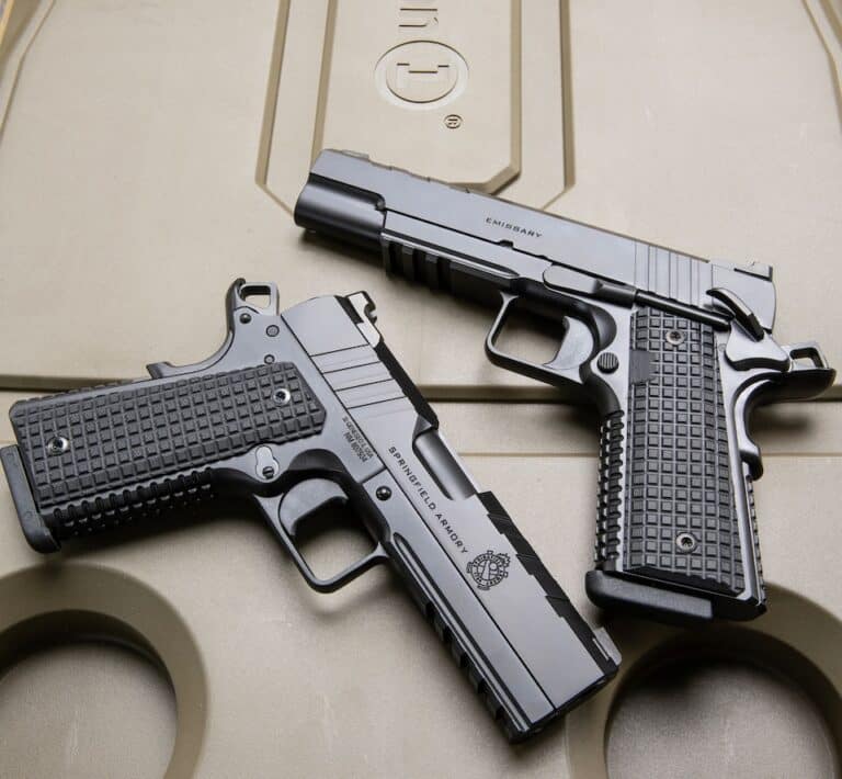 Springfield Armory Releases New Emissary 1911 All-Black Variants