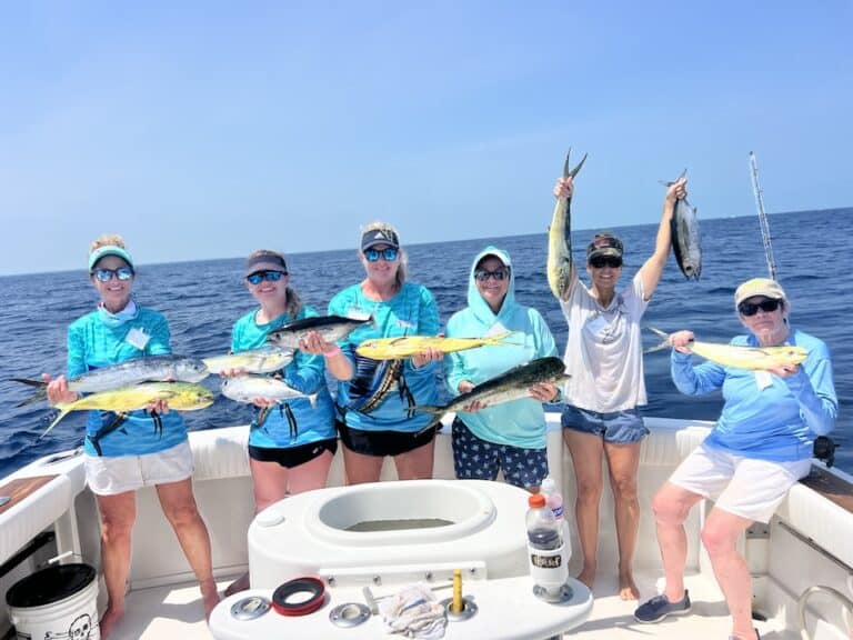 Ladies, Let’s Go Fishing Screamin’ Reels Tournament: 180 Hooked