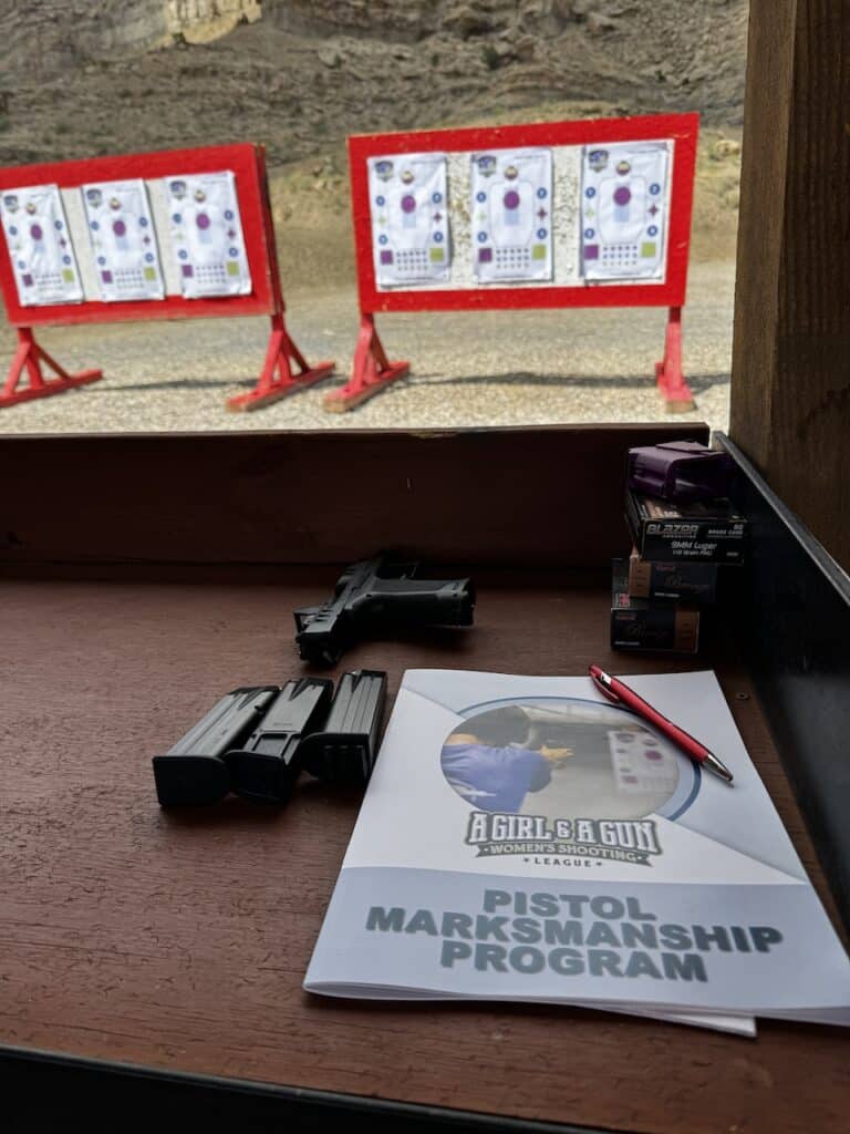 Introducing the A Girl and A Gun Pistol Marksmanship Program