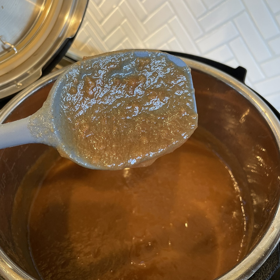 Instant Pot Apple Butter With Culled Fruit